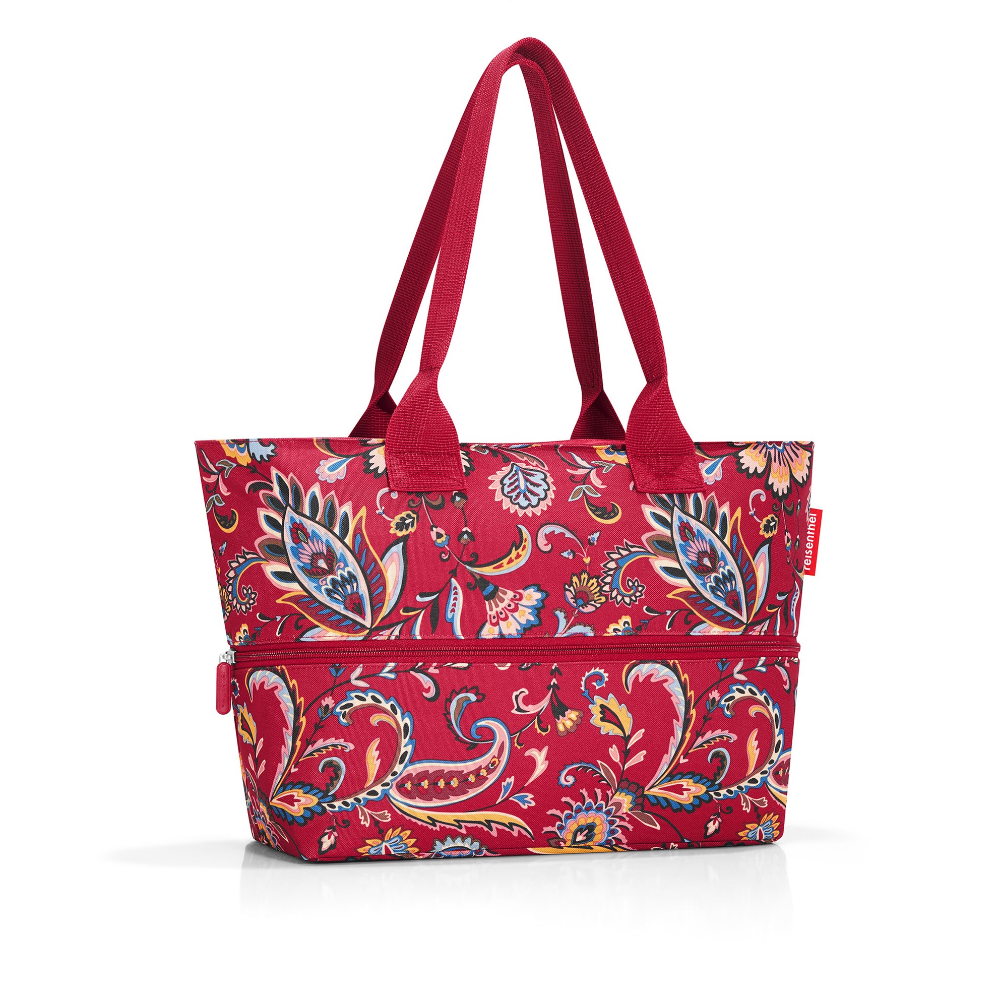 Chytrá taška přes rameno Shopper e1 paisley ruby | iFantazie.cz