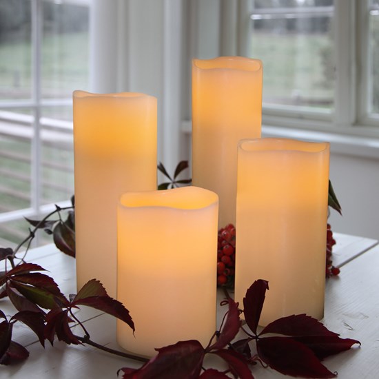 LED svíčka válec V. 15cm | iFantazie.cz